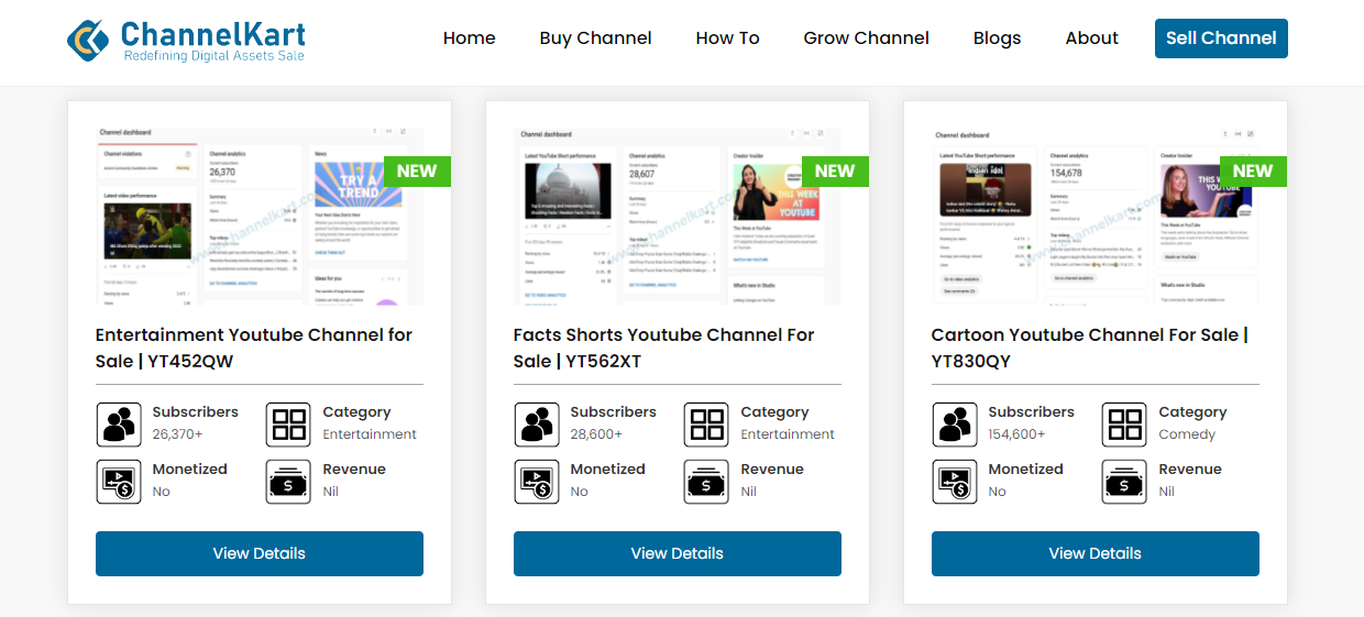 8 Best Sites to Buy YouTube Channels (Safe & Active) - Social Mention